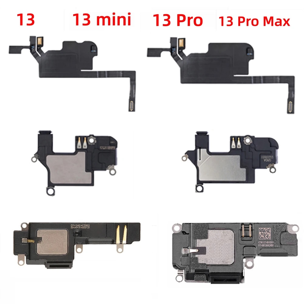 AiinAnt Buttom LoudSpeaker For iPhone 13 Pro Max mini Sensor Proximity ...