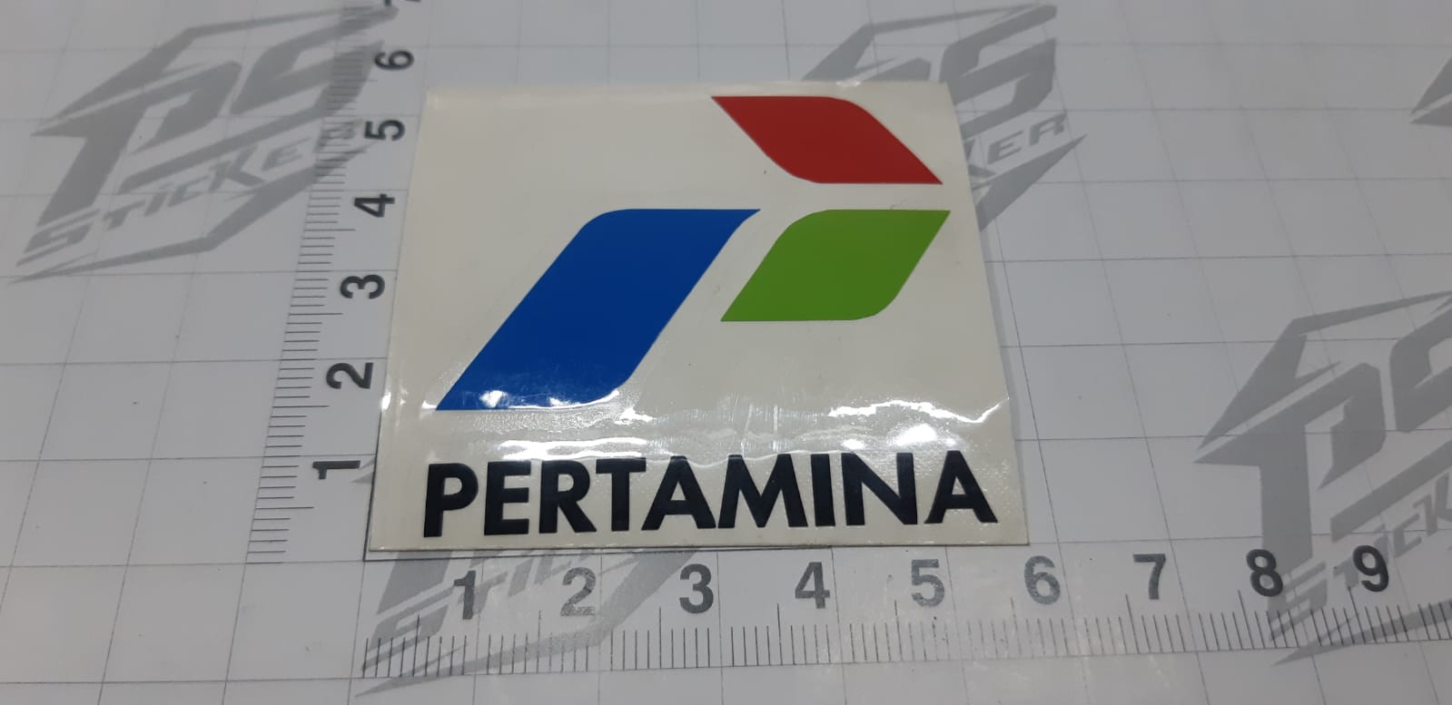 STICKER CUTTING LOGO PERTAMINA 5CM | Lazada Indonesia