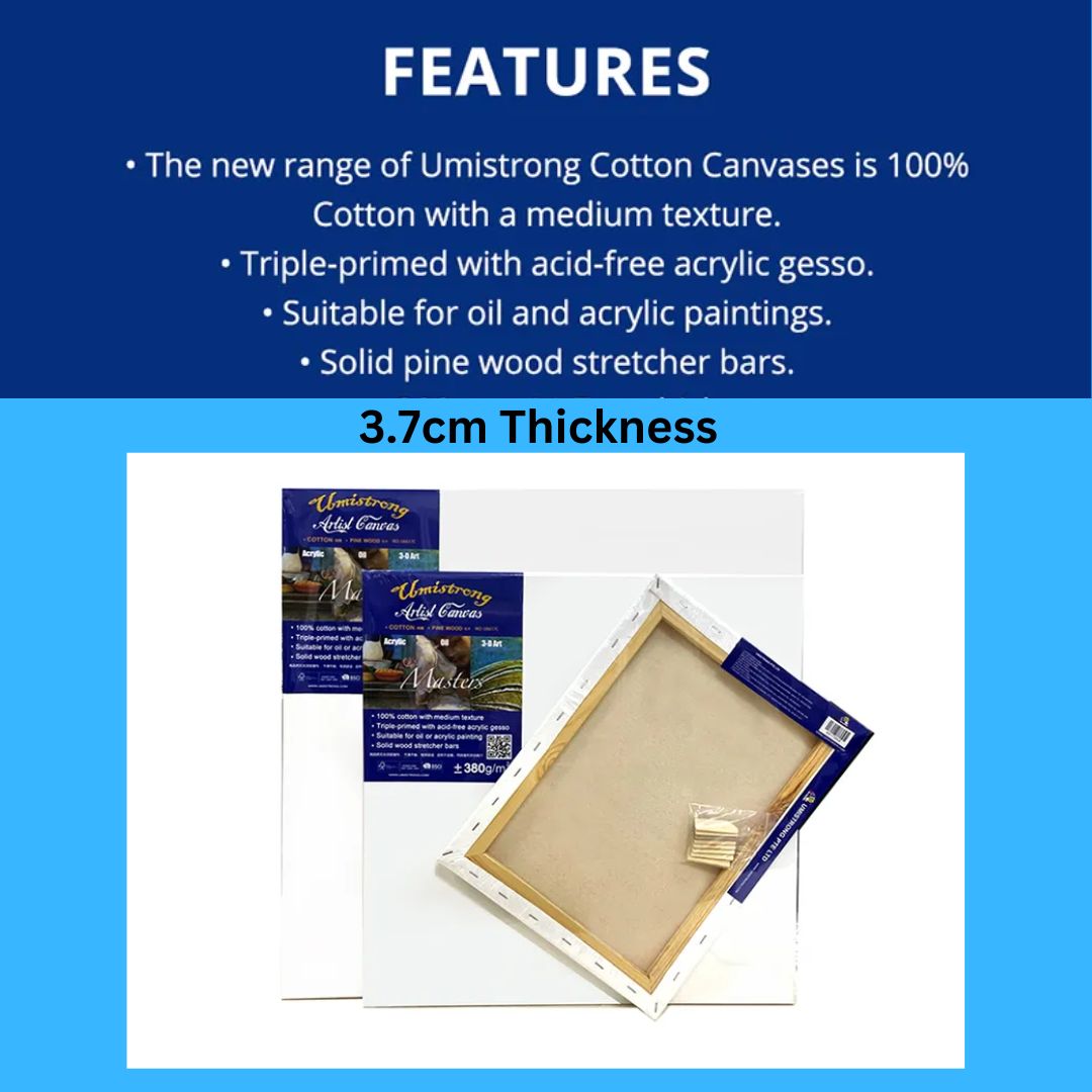 6637 Umistrong Cotton Canvas 380g (Thickness 3.7cm)Triple-primed with ...
