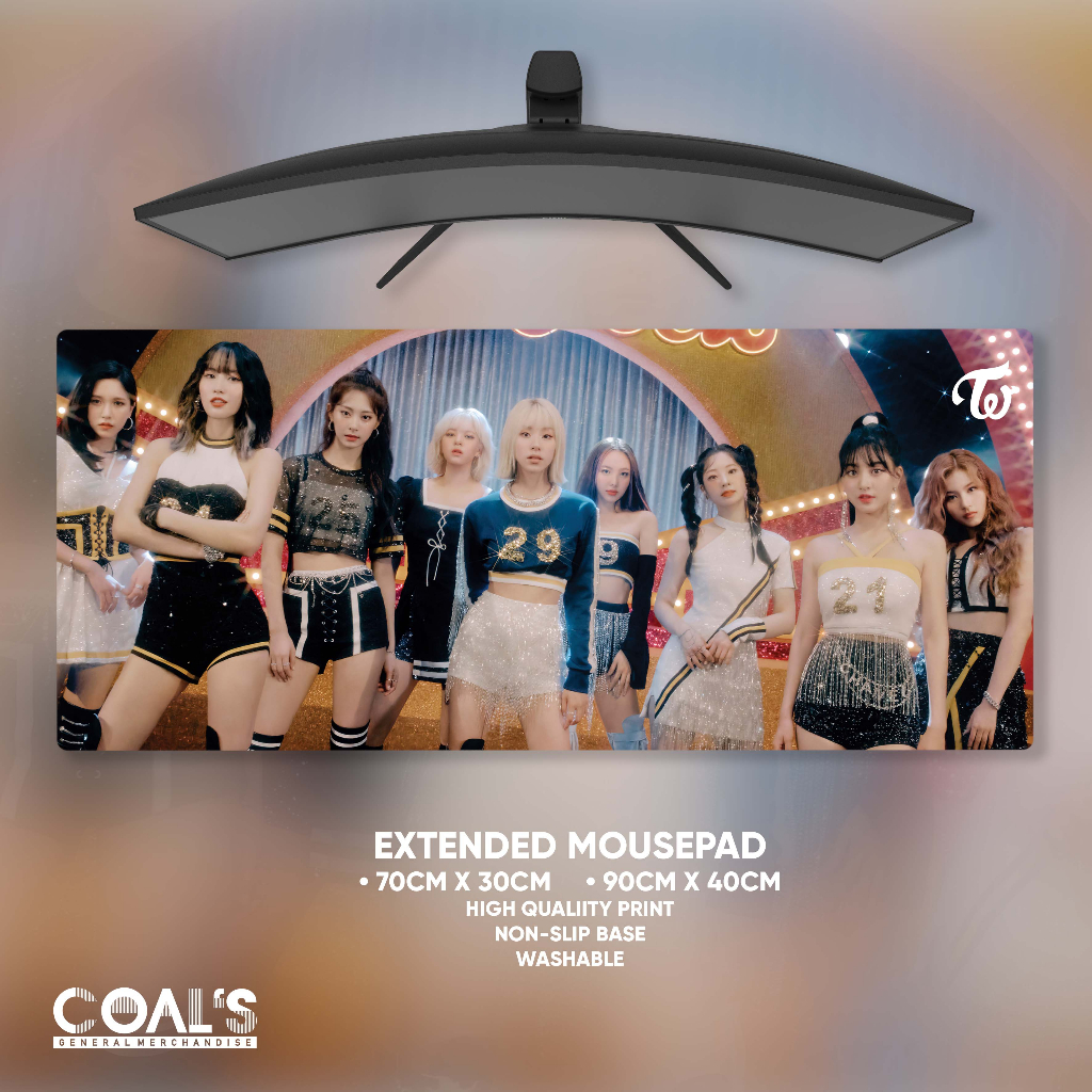 TWICE Extended Mousepad | Large Gaming Deskmat | Lazada PH