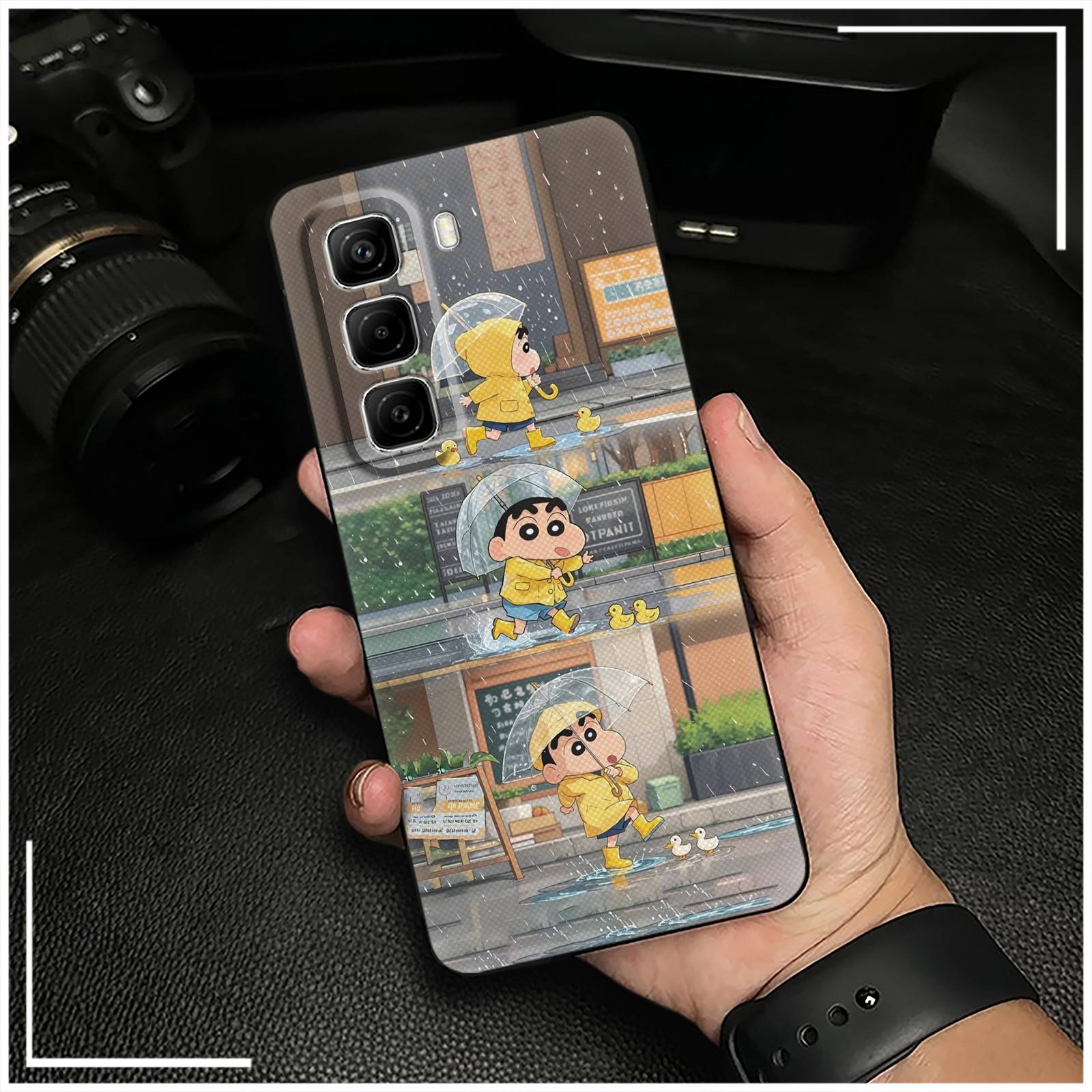 Silicone Protective Phone Case For infinix Hot50 Pro+/X6880 Graffiti ...