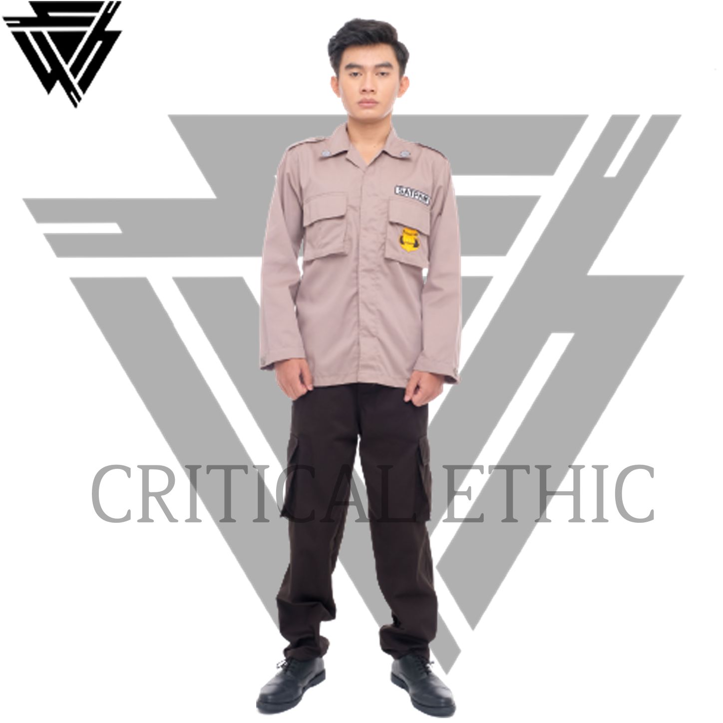 Seragam PDH Security | Seragam PDH Satpam Terbaru | Lazada Indonesia