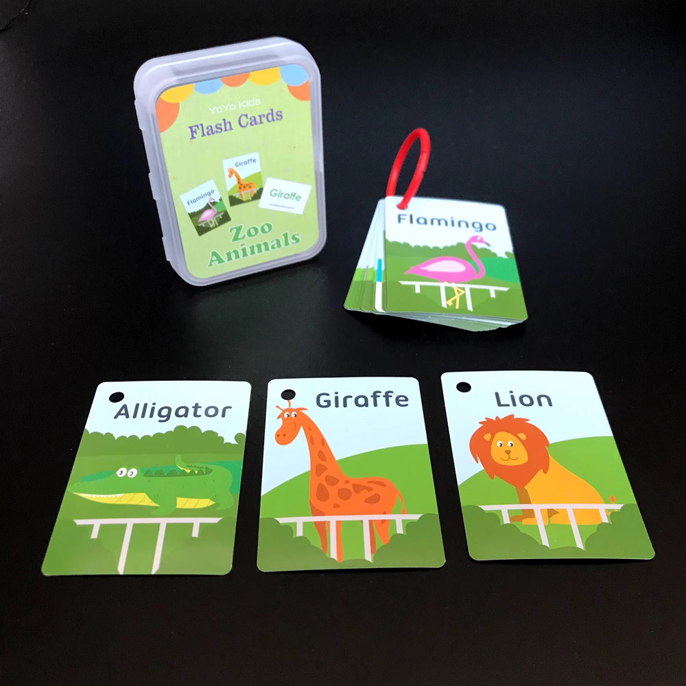 【SG STOCK】Kids Learning Flash cards | Toddlers Educational Flashcard ...