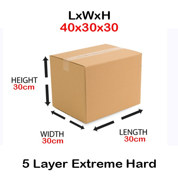 (SG READY STOCK) Kraft box/ Carton box/ Bundle box/ Mover Box/Cardboard ...