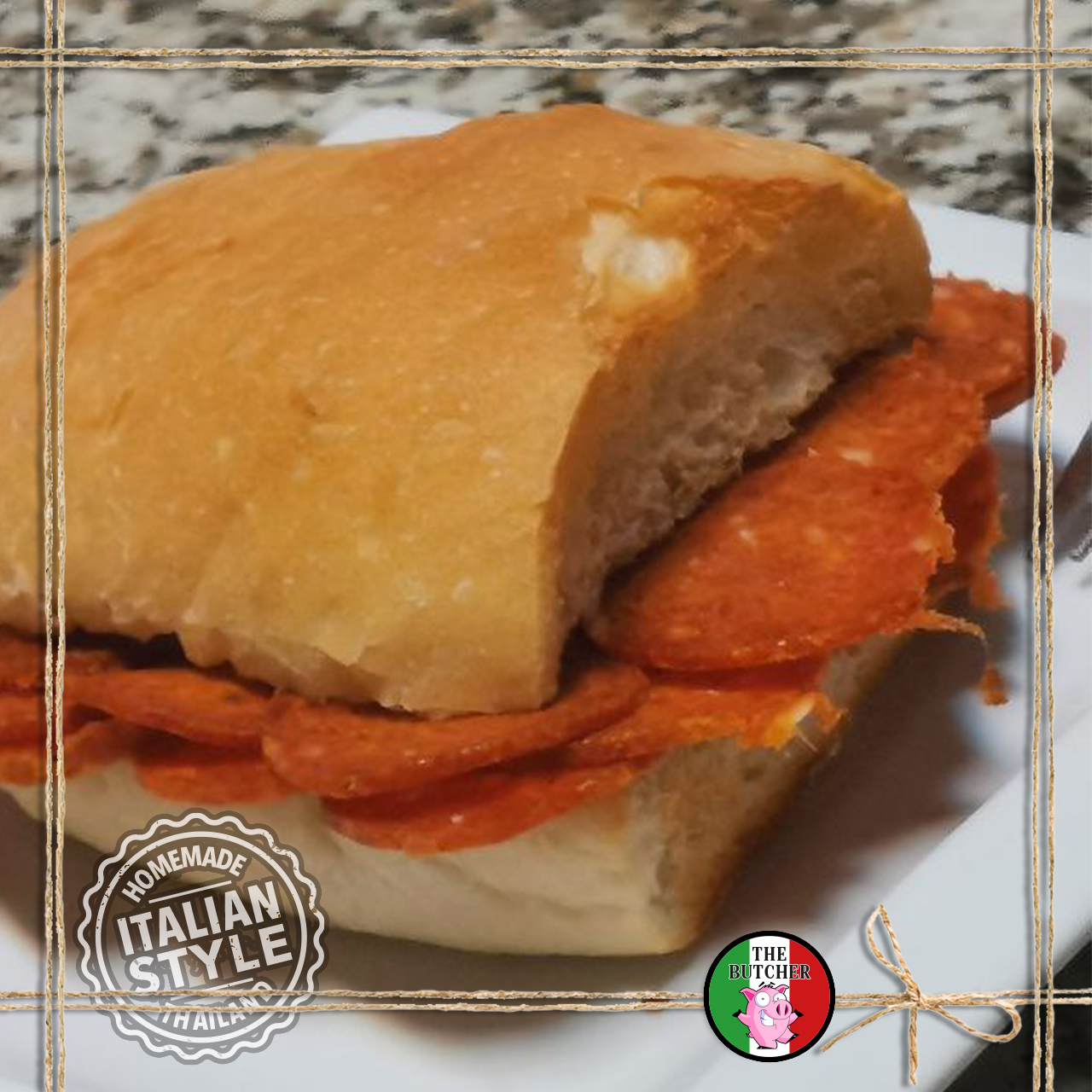 Homemade PEPPERONI Salami | ซาลามี่ช่างฝีมือ | Italian-style cured ...