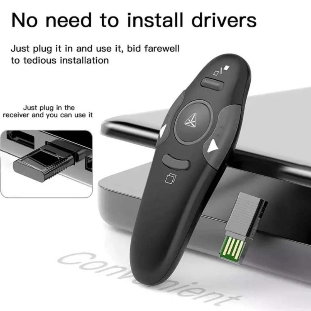 Comfortable Grip Control Powerpoint Smart Presenter Meeting Infrared ...