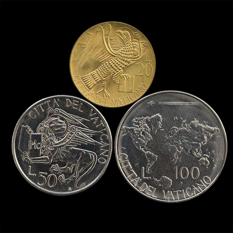 Vatican, Set 3 PCS Coins, 1985, Coin for Collection | Lazada PH
