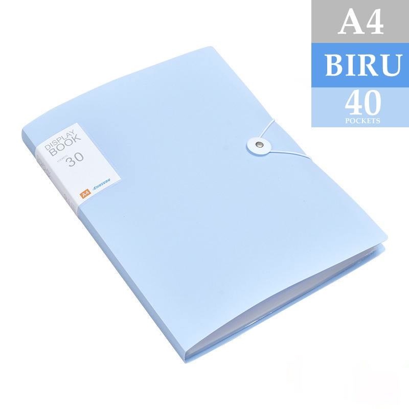 Morandi Color Map File A4 20/30/40 Halaman Folder Report/Tempat Laporan ...