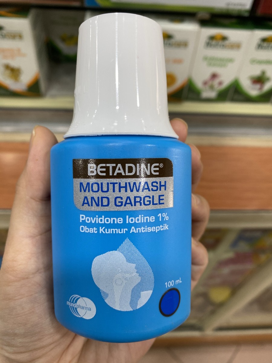 Betadine Mouthwash & Gargle / Obat Kumur / 100Ml | Lazada Indonesia