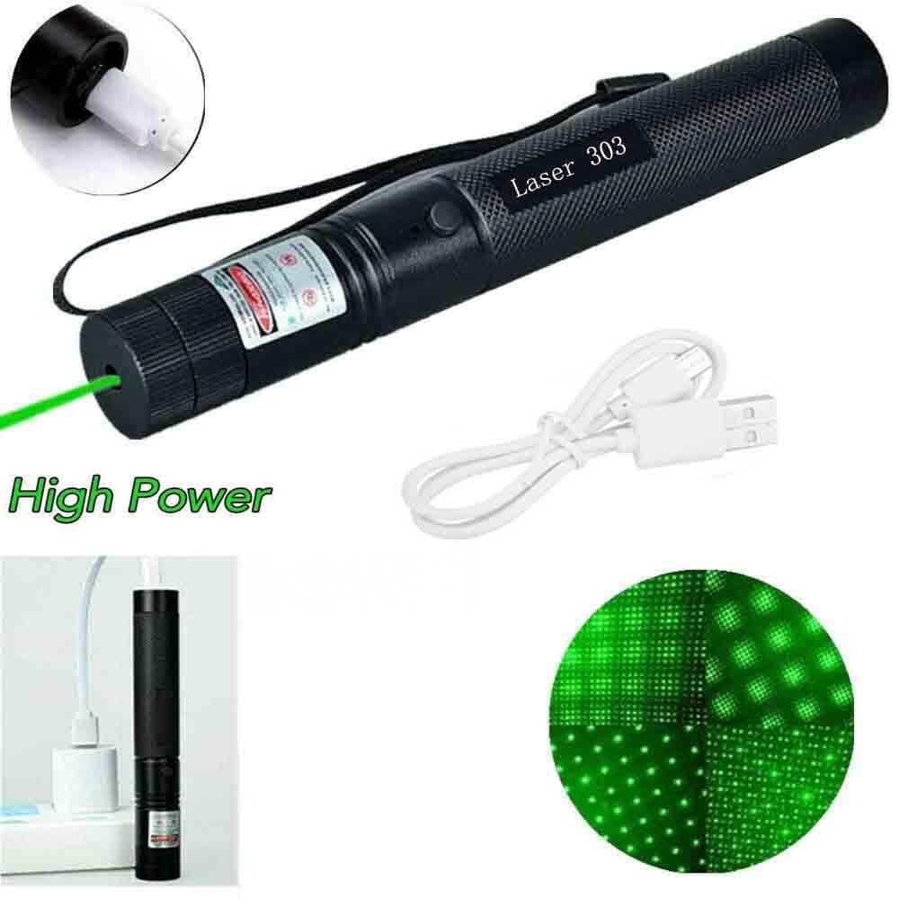 High Power Green Laser Pointer Light Pen Visible Beam High Power 10 ...