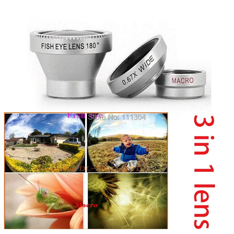 【GlobalTrendz】Magnetic 3 in 1 mobile phone lens 0.67xWide Angle Macro ...