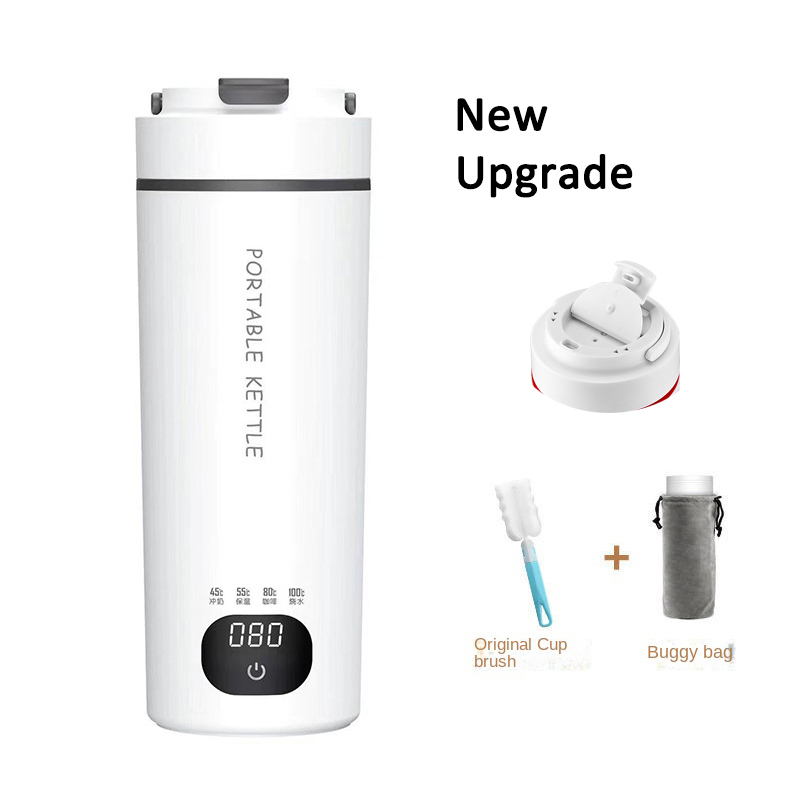 SG【READY STOCK】Portable Electric Kettle 500ml Rechargeable Heating ...
