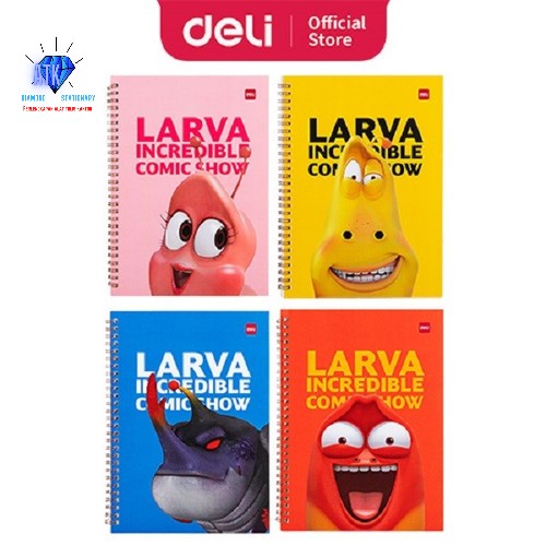 Buku Spiral Deli Larva Series B5 | Lazada Indonesia