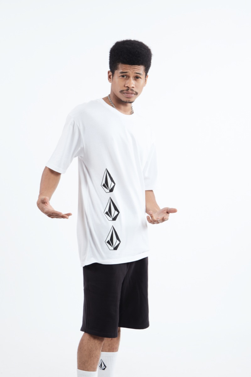Volcom เสื้อยืด NPAC ICONIC STONE SS TEE VAF032100 - NYLA - ThaiPick