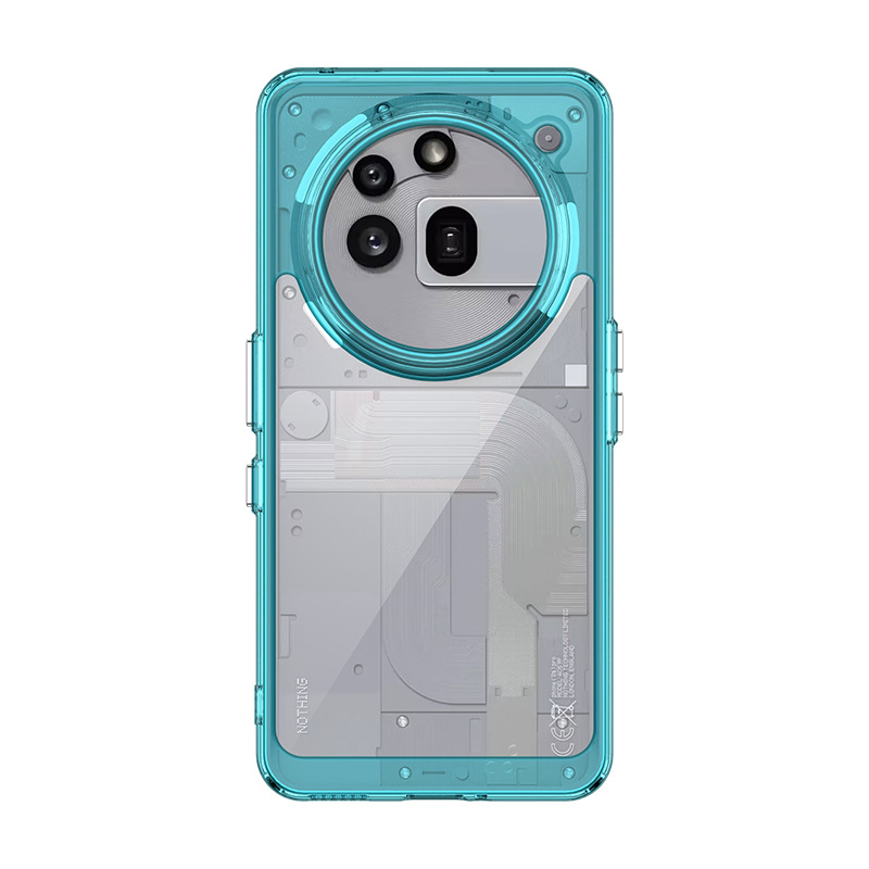 Nothing Phone 3A Pro Case, Clear Designed Shockproof Phone Case, Bumper ...