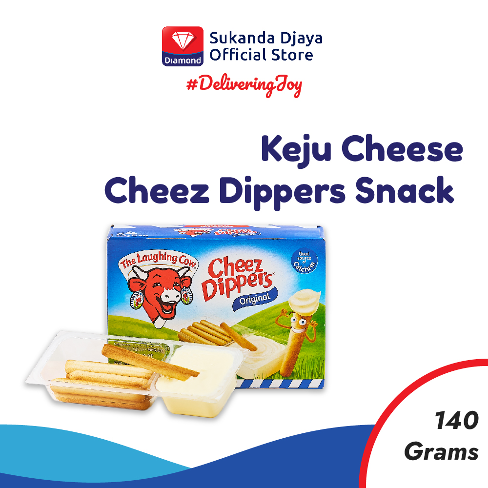 The Laughing Cow Cheese Dippers Original 140 Gr (Snack Keju) | Lazada ...