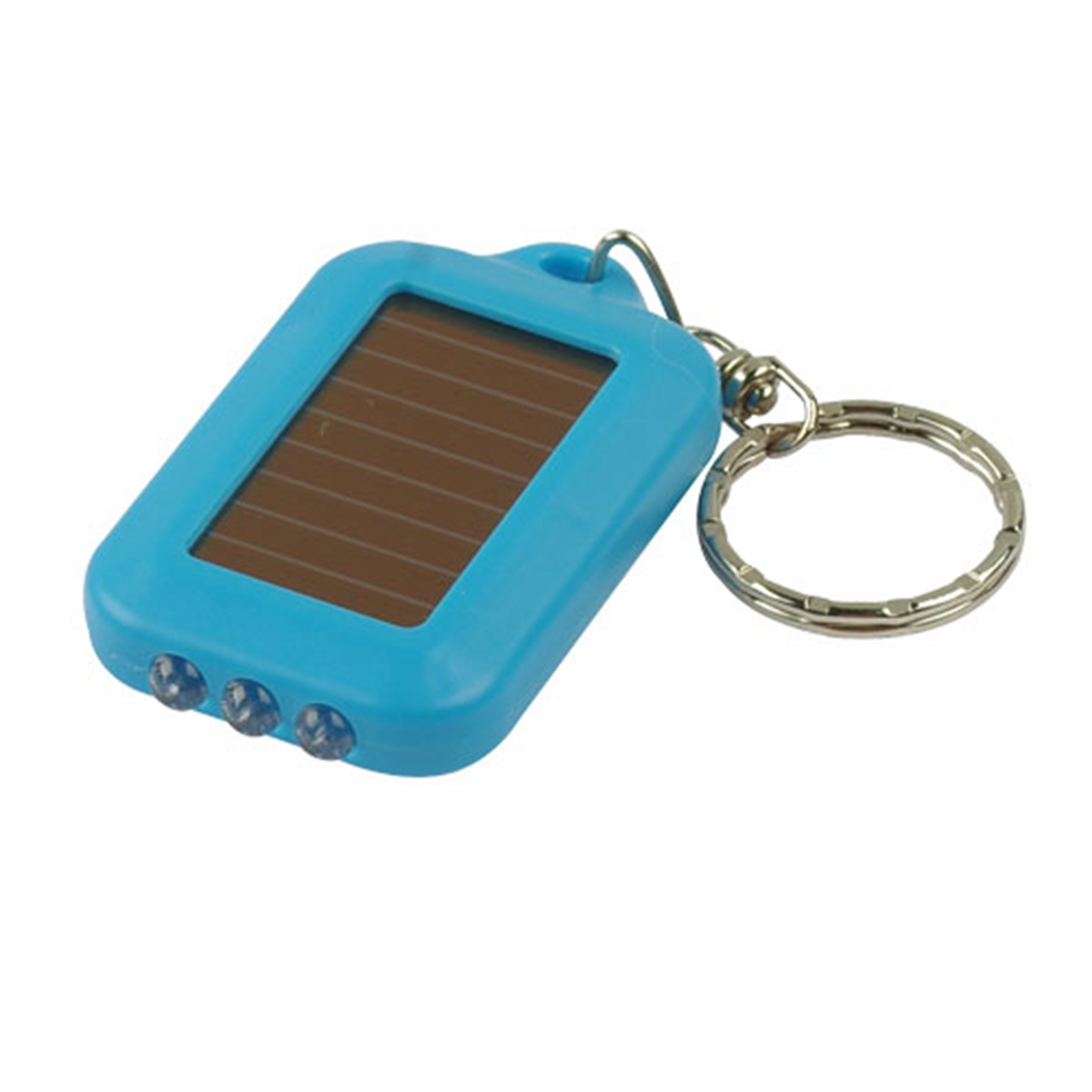 Mini 3 LED Best Solar Power Computers Rechargeable Flashlight Keychain ...
