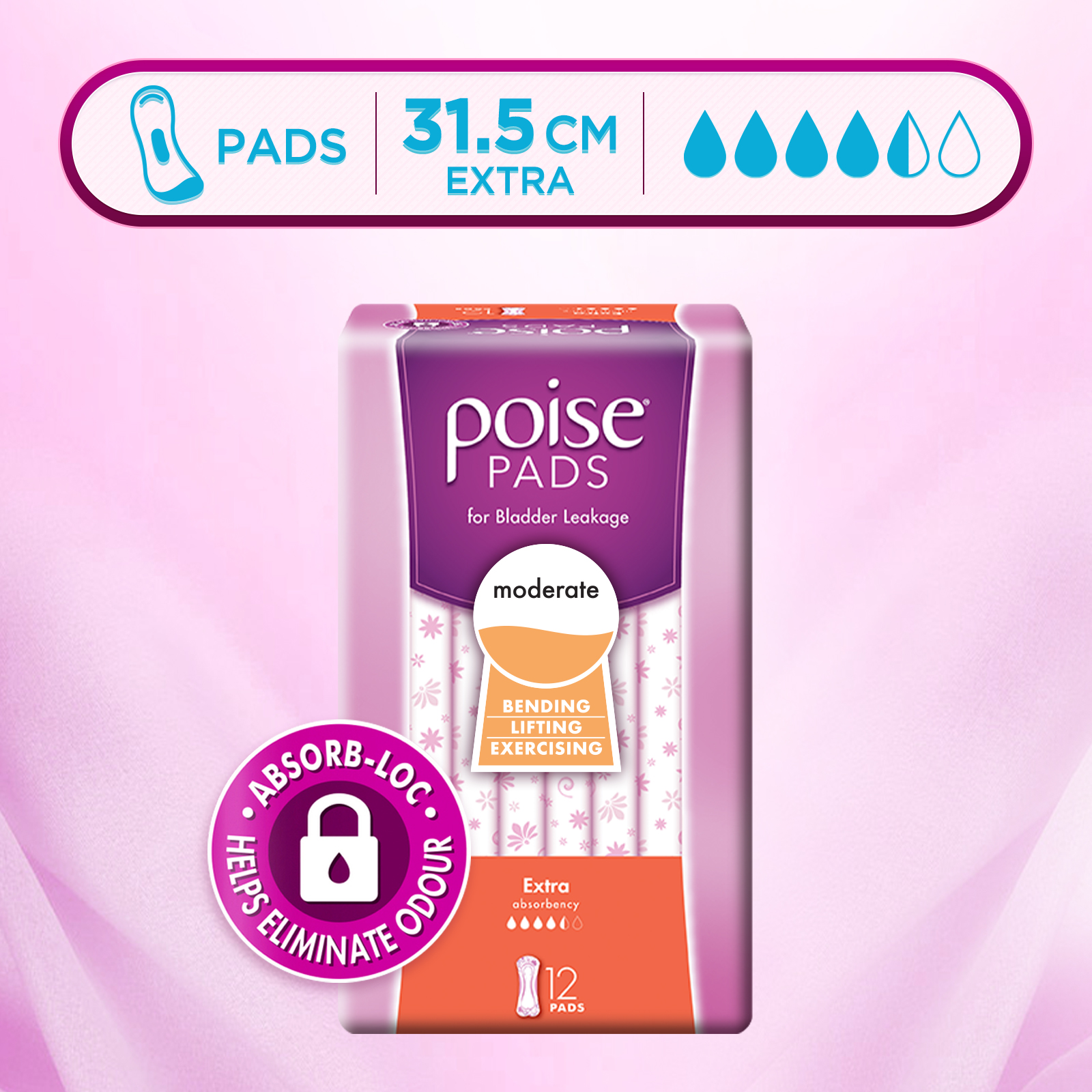 Poise Pad Extra 12pcs (Heavy) | Lazada Singapore