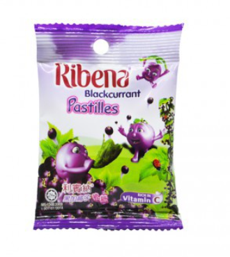A box of 12packs x 40g Ribena Blackcurrant Pastilles | Lazada Singapore